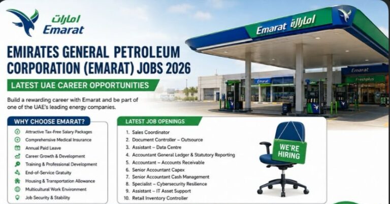 Emirates General Petroleum Corporation (Emarat) Jobs 2026: Latest UAE ...